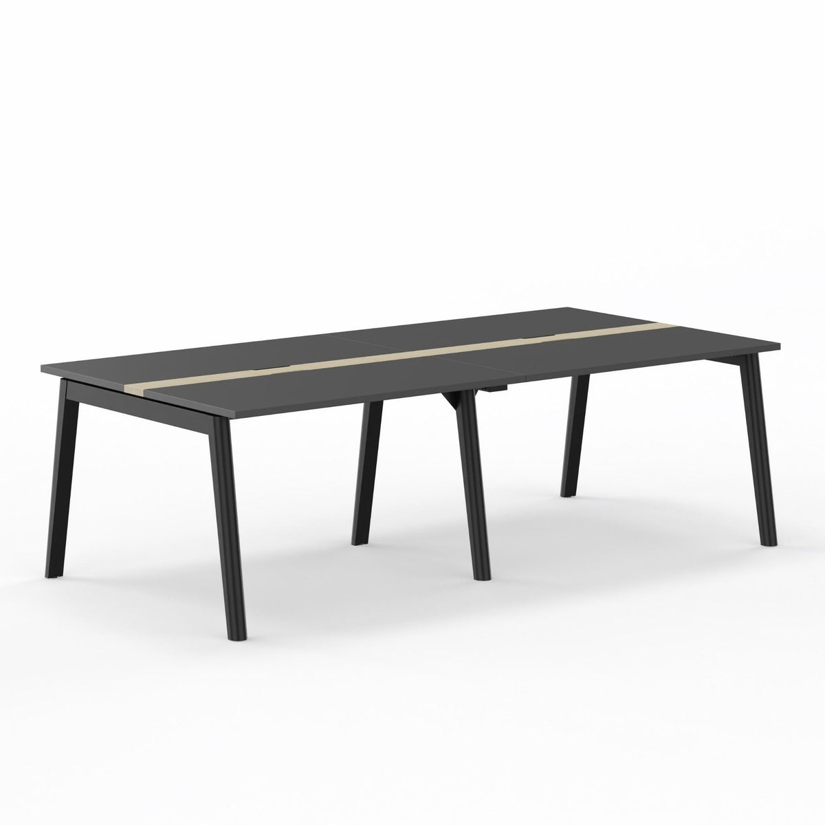 Leah 8-Ft. Conference Table with Wire Managment/Cable Tray, 94"Wide x ...
